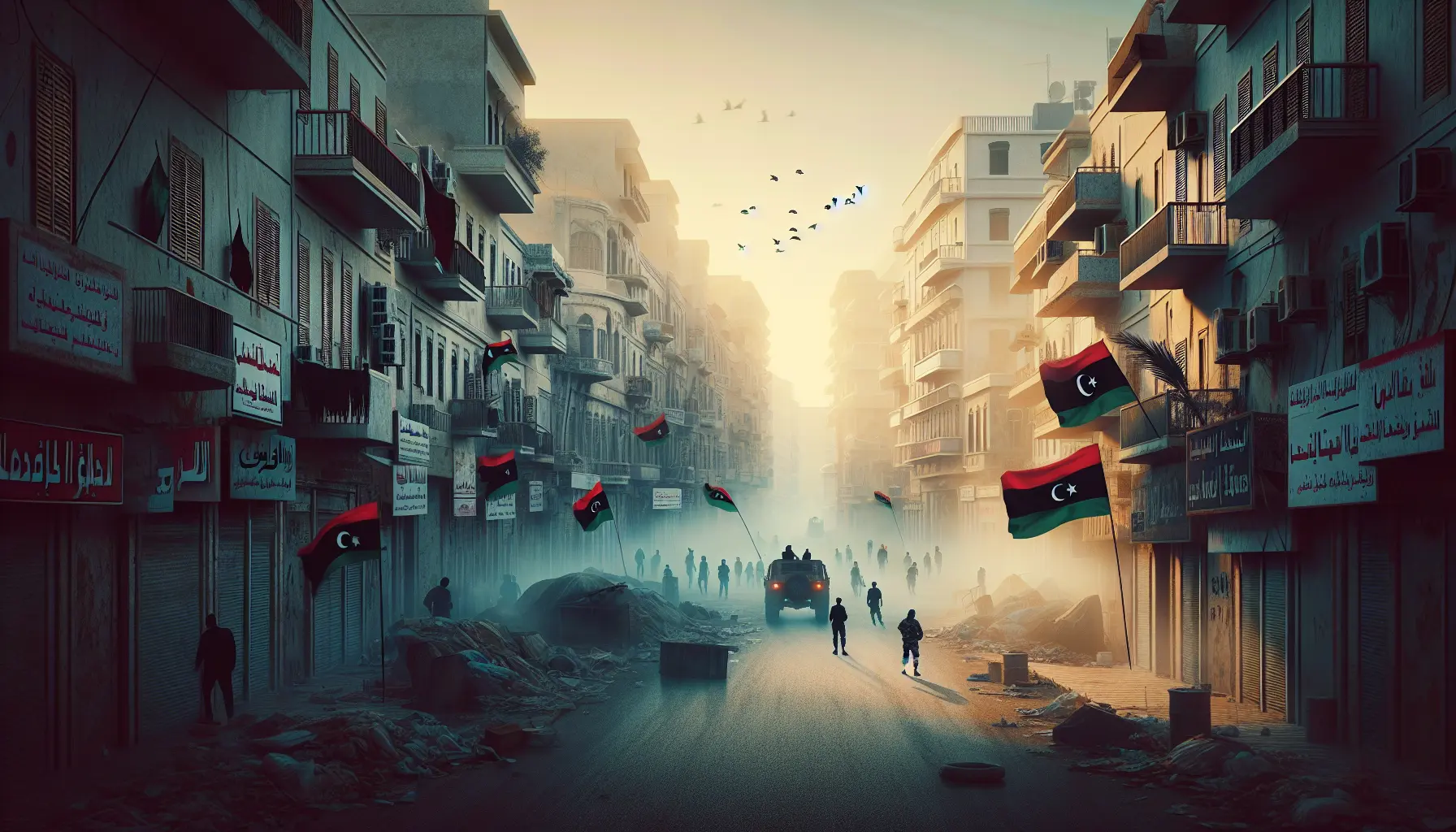 La Rivoluzione Libica: Un Viaggio nel Cuore della Prima Guerra Civile ...